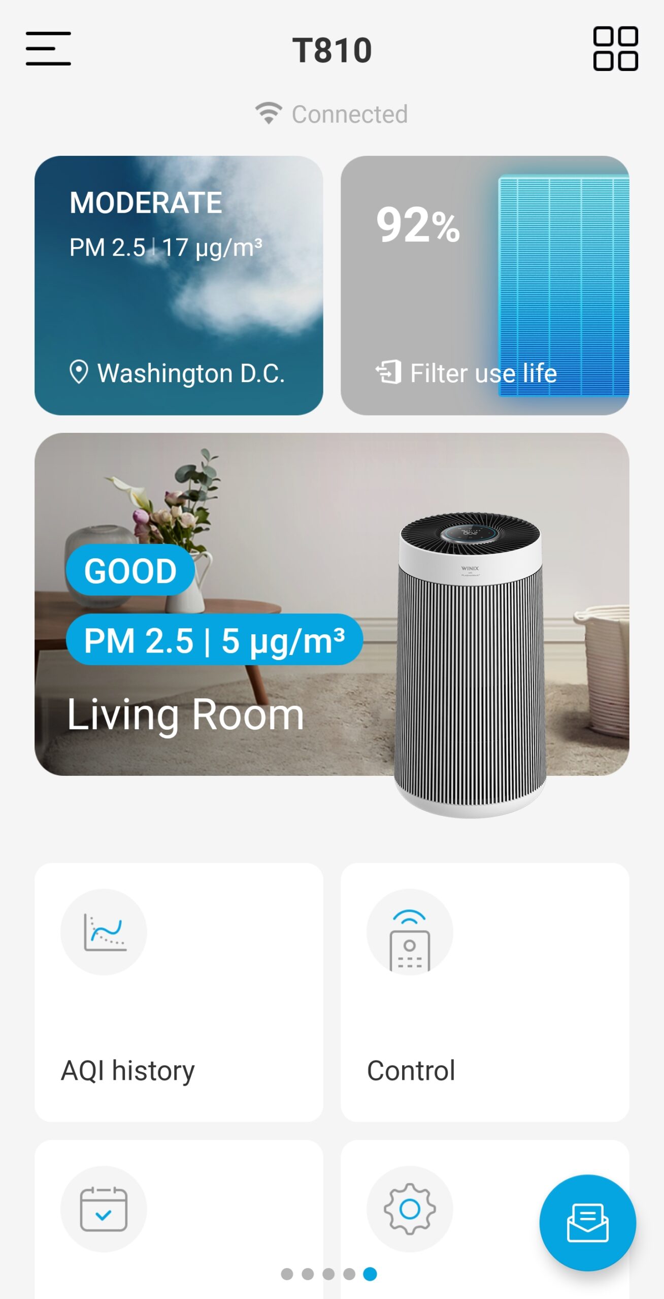 Air Purifier | WINIX T800 With Smart App | Contriol Your Air